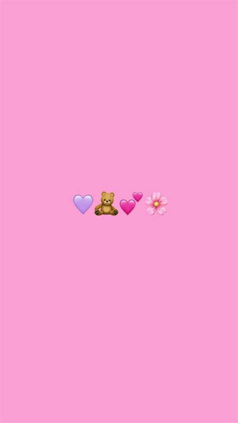 Cute Pink Emoji Wallpaper At Archie Tull Blog