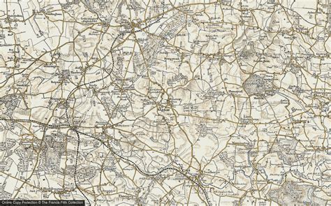 Historic Ordnance Survey Map Of Edgefield 1902