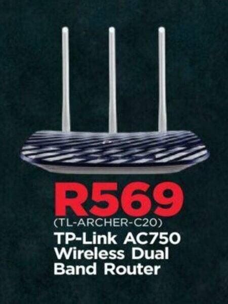 Tp Link Ac Wireless Dual Band Router Offer At Matrix Warehouse