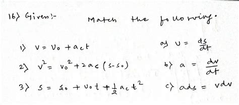 Answered Q16 Match The Following Basic… Bartleby