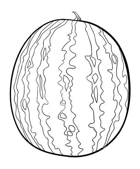 Розмальовка кавун