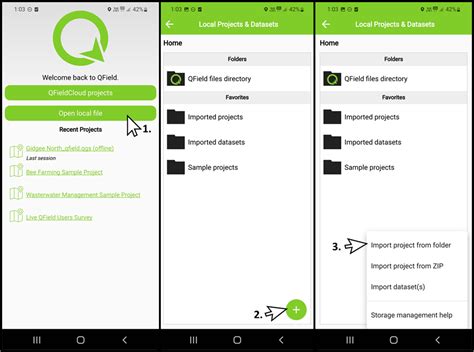 Qfield Setup — Nextmaps