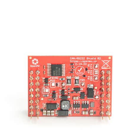 can rs232 shield openmv