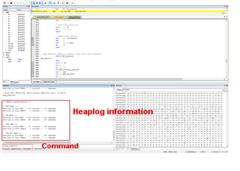 4 Displaying Heap Log — Da145xx Tutorial Sdk Getting Started