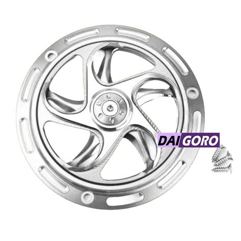 Jual Cover Tutup Kipas Full Cnc Spinner Vespa Cover Mesin Vespa Beat Vario Scoopy Mio Fino Nouvo