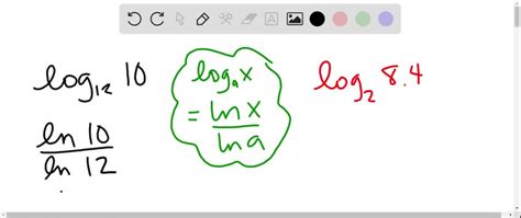 ⏩solved Use Formula 10 To Evaluate Each Logarithm Correct To Six… Numerade
