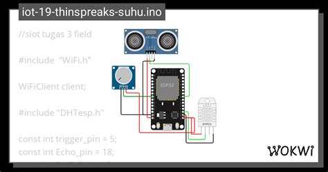 Iot 19 Thinspreaks O Wokwi Arduino And Esp32 Simulator