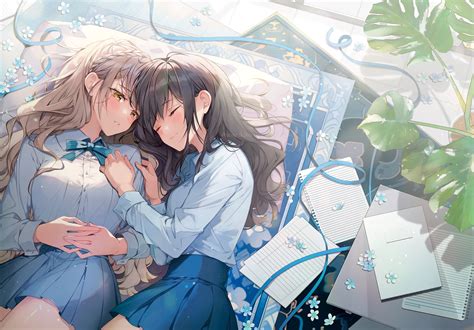 Kawawa Sakurako And Yamabuki Kasumi Futaribeya Drawn By Yukiko