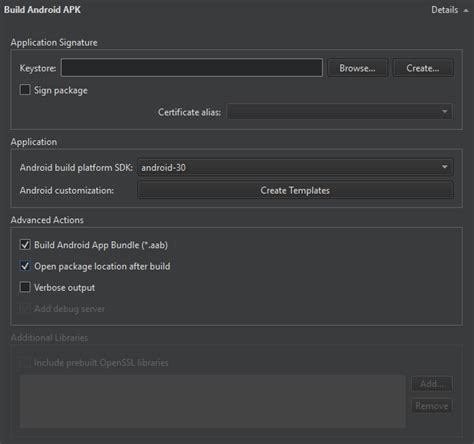 Deploying Applications To Android Devices Qt Creator Manual