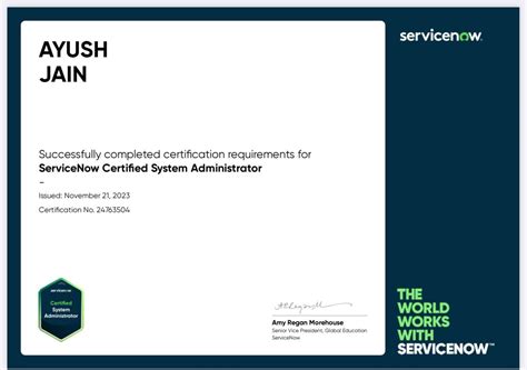 Ayush Jain On Linkedin Servicenow Servicenowdeveloper Servicenowcertification
