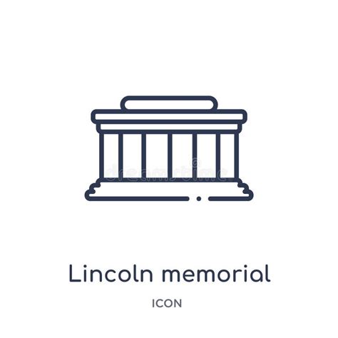 Linear United States Map Icon From Countrymaps Outline Collection Thin Line United States Map