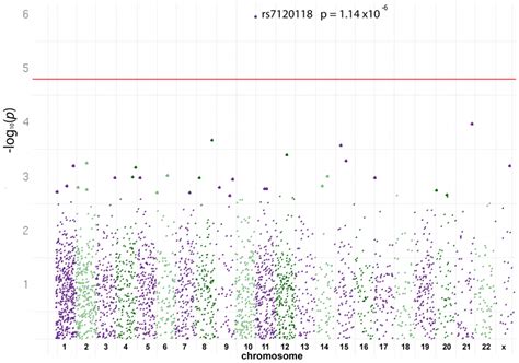 Allele Specific Open Chromatin Signals From Heterozygous Lymphoblast