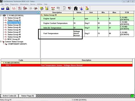 SPN 174 FMI 3 Diagnostic Code Fuel Temperature Sensor Voltage Above Normal Blog Teknisi