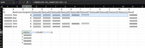 Excel Formula To Find Proper Column Based On Criteria Stack Overflow