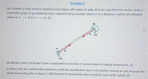 solved question 3 a consider a large massive spherical