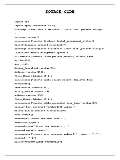 Dental Management System Pdf Computer Data Information Retrieval