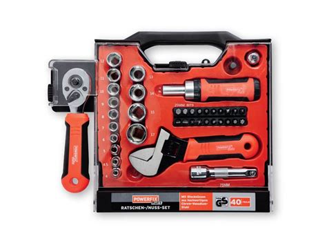 Powerfix Ratchet Socket Set Lidl Northern Ireland Specials Archive