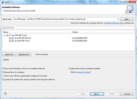 Install Eclipse J2me Tutorial By Wideskills