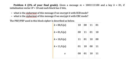 Solved Can I Get Solution For This Cryptography Question