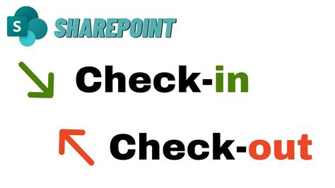 Sharepoint Check In E Check Out Youtube