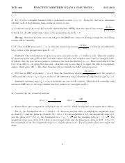Practice Midterm2solutions Pdf ECE 486 PRACTICE MIDTERM EXAM 2 SOLUTIONS Fall 2012 1 Let G S