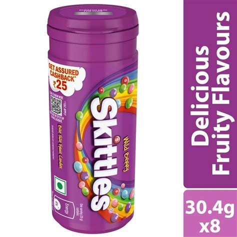 Skittles Wild Berry Chewy Fruit Candy Pack Bite Size Fruit Candies 304 G At Rs 50piece Fruit