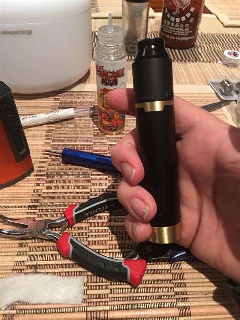 Todays Vapemail Tsunami Mech Kit Nifty Little Setup Despite It
