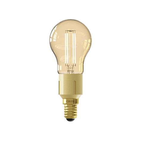 Calex Smart E14 4 9w Led Filament Gold 1800 3000k Lights Ie