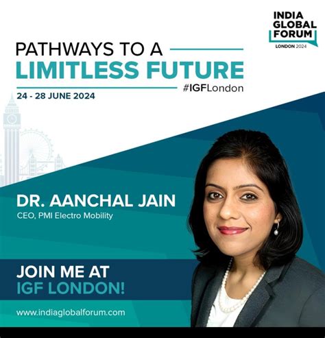 Aanchal Jain On Linkedin Igflondon Igflondon Limitlessfuture