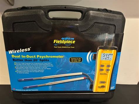 Brand New Fieldpiece Sdp2 Dual In Duct Psychrometer Ebay
