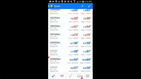 How To Set Up A Demo Or Live Meta Trader 4 MT4 Account On Your Phone YouTube