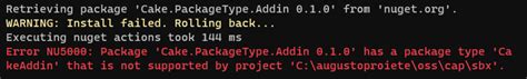 Feature Request Installation Of Nuget Packages With Custom Types Issue NuGet Home