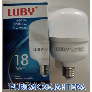 Jual Lampu Led Capsule Luby W Watt Shopee Indonesia