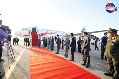 សម្តេចតេជោ នាយករដ្ឋមន្ត្រី ដឹកនាំគណៈប្រតិភូ ត្រលប់មកដល់មាតុប្រទេសវិញ ប្រកបដោយសុវត្ថិភាព