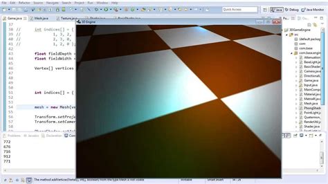 31 3d Game Engine Tutorial Finishing The Lighting Segment Youtube