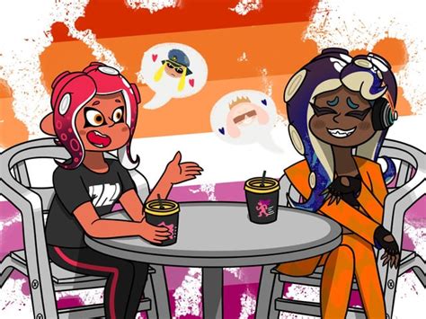 Something I Made For Oct 8 Happy Octopus And Lesbian Day R Splatoon