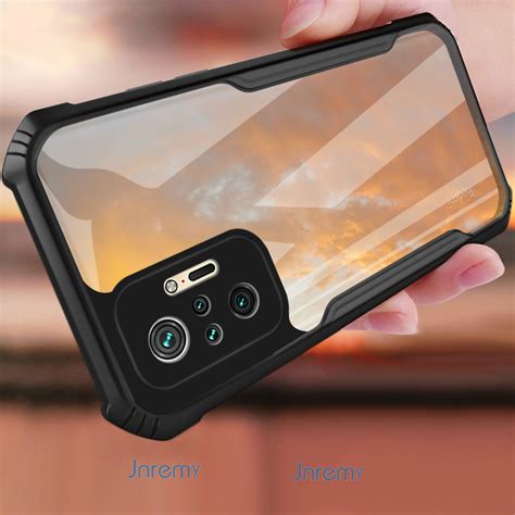 For Xiaomi Redmi Note 10 Pro Max Poco M3 Pro 5g Case Hard Acrylic