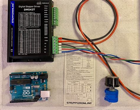 Debutant Branchement Dm542t à Arduino Uno Français Arduino Forum