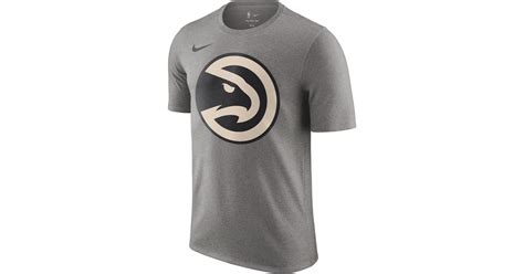 Nike Atlanta Hawks Essential City Edition Nba T Shirt In Gray For Men