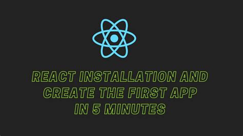 React Js Setup In Vs Code Installation And Create First App React