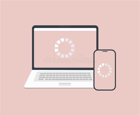 File Sharing Between Devices Logo Design Computers And Phone Syncing