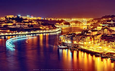 Beautiful Porto At Night Portugal By Aziz Nasuti On 500px Porto
