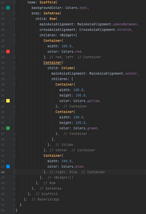 Mobile App With Flutter A Coding Challenge To Practice Row And Column N Sc Khoo Learning