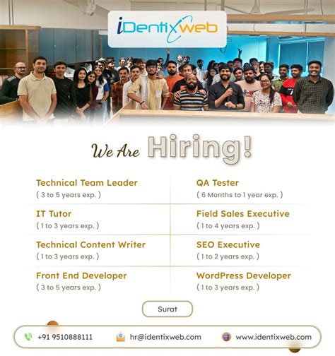 Nency Ramani On Linkedin Looking Excitingopportunity Team