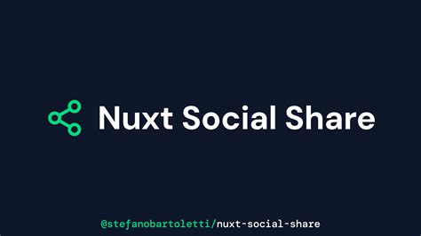 Nuxt Social Share · Nuxt Modules