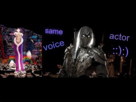 SAME VOICE ACTOR Kinger And Noob Saibot YouTube