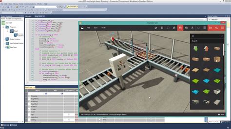Sorting By Height Factory I O With Micro820 Youtube
