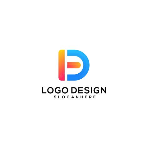 Дизайн логотипа комбинации букв T и D Премиум векторы