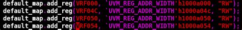 System Verilog How To Trace Reg Model Offset To Address Stack Overflow