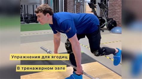 Как прокачать ягодицы тремя упражнениями В тренажерном зале Youtube